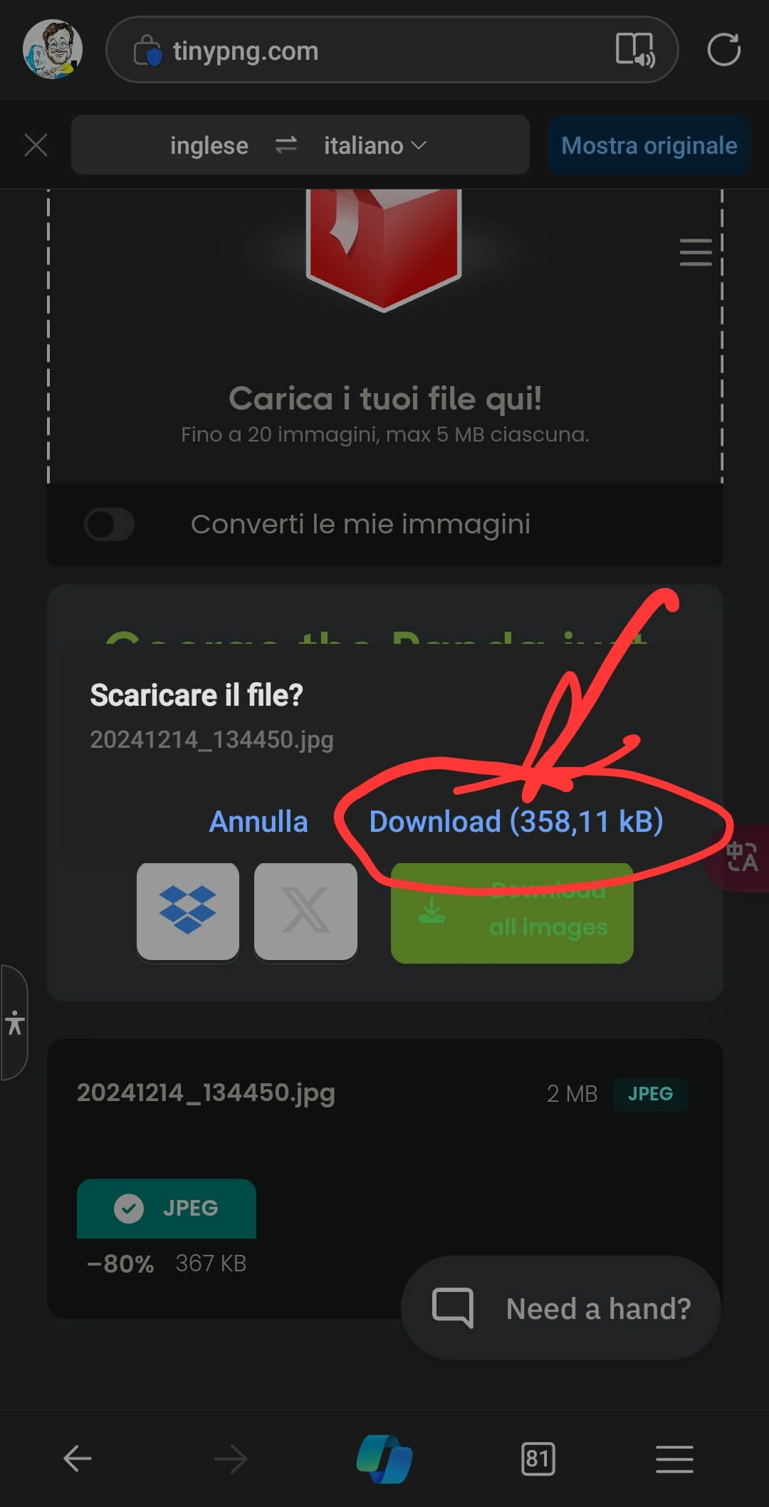 Come fare per riuscire a caricare allegati quando si compila un modulo ...